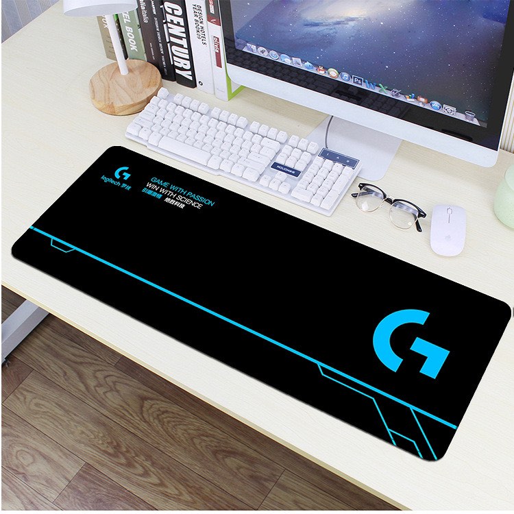 Logitech Mousepad Extended Mousepad Large Gaming Mouse pad Stitched ...