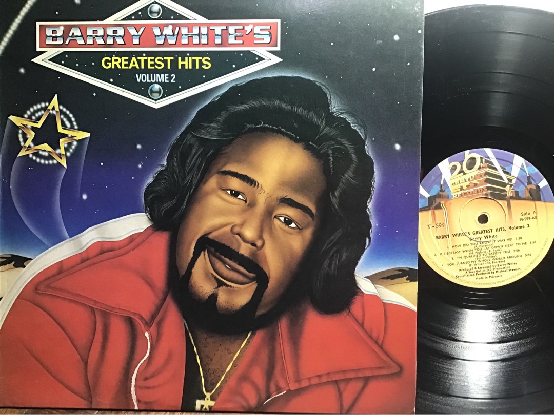 LP Barry White - Greatest Hits Vol 2 OOP VINYL RECORD Anubis Piring ...