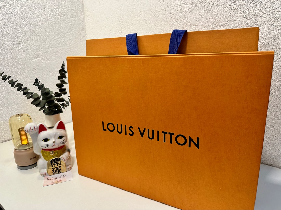 lv magnetic box and paperbag size Large slim type, Luxury, Bags ...