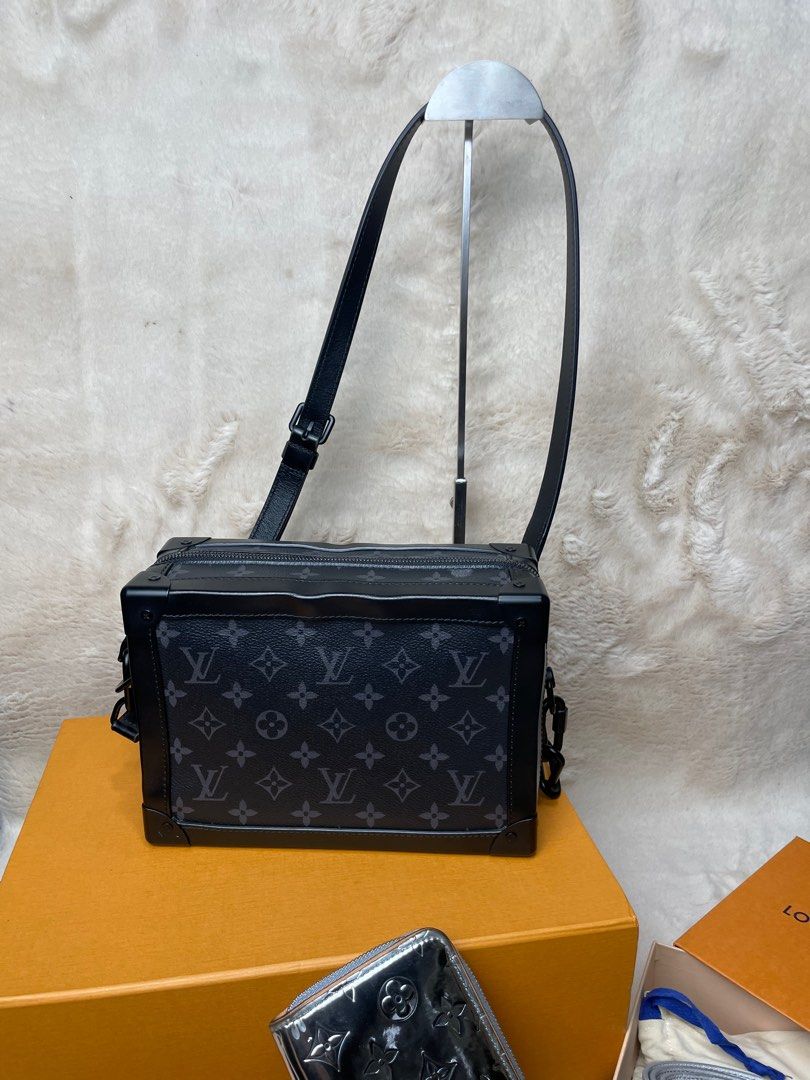 LV Soft Trunk Monogram Eclipse, Luxury, Bags & Wallets on Carousell
