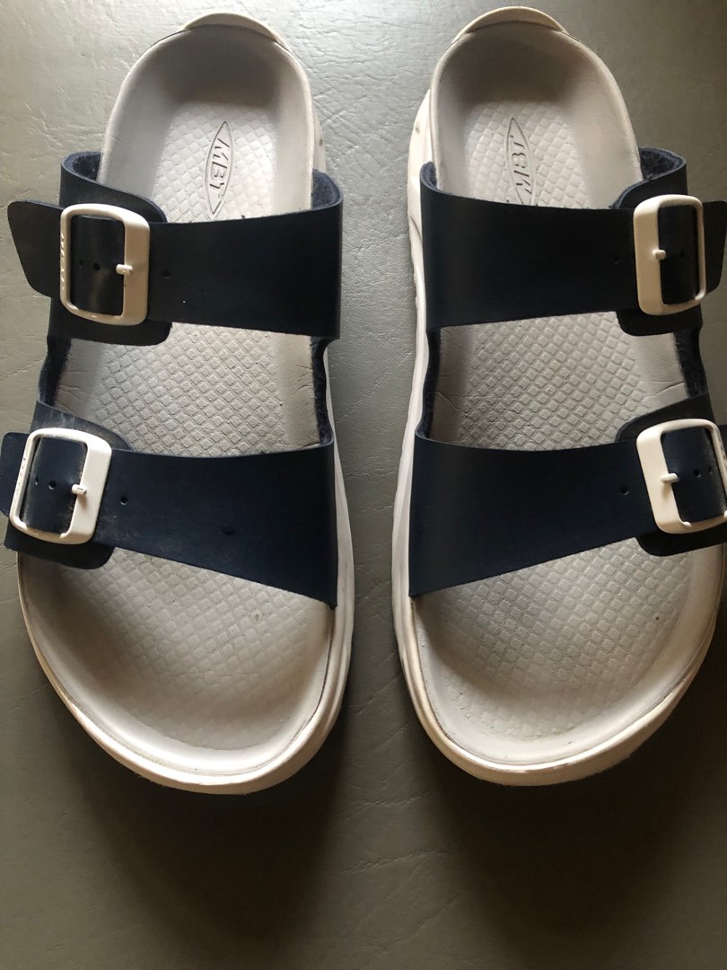 MBT men slides, Men's Fashion, Footwear, Slippers & Slides on Carousell