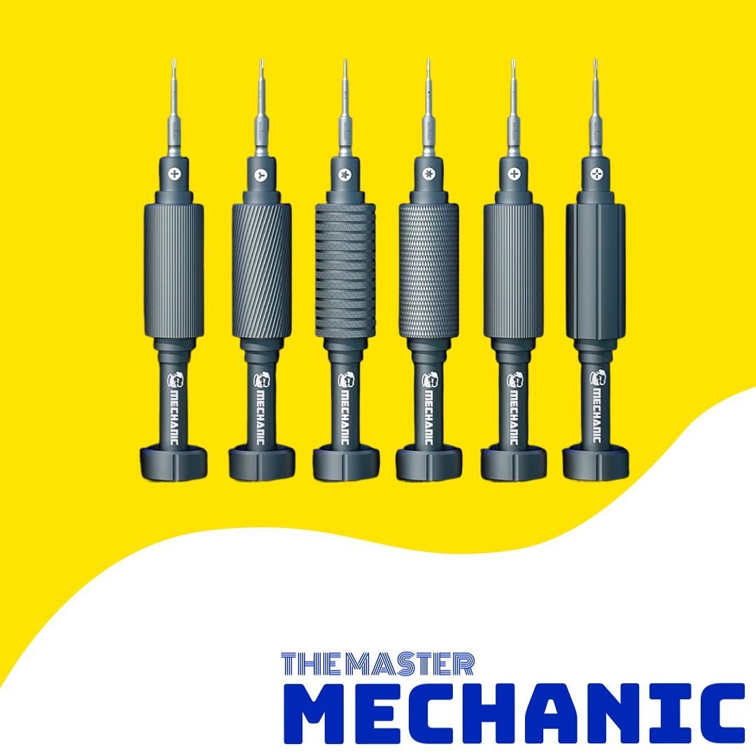 Mechanic Mortar Mini 6-in-1 Precision Screwdriver Tools Set, Hobbies ...