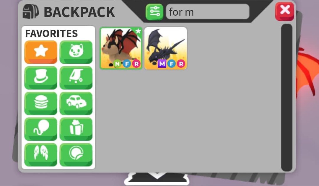 MEGA SHADOW / NEON BAT DRAGON (Adopt me pets), Video Gaming, Gaming ...