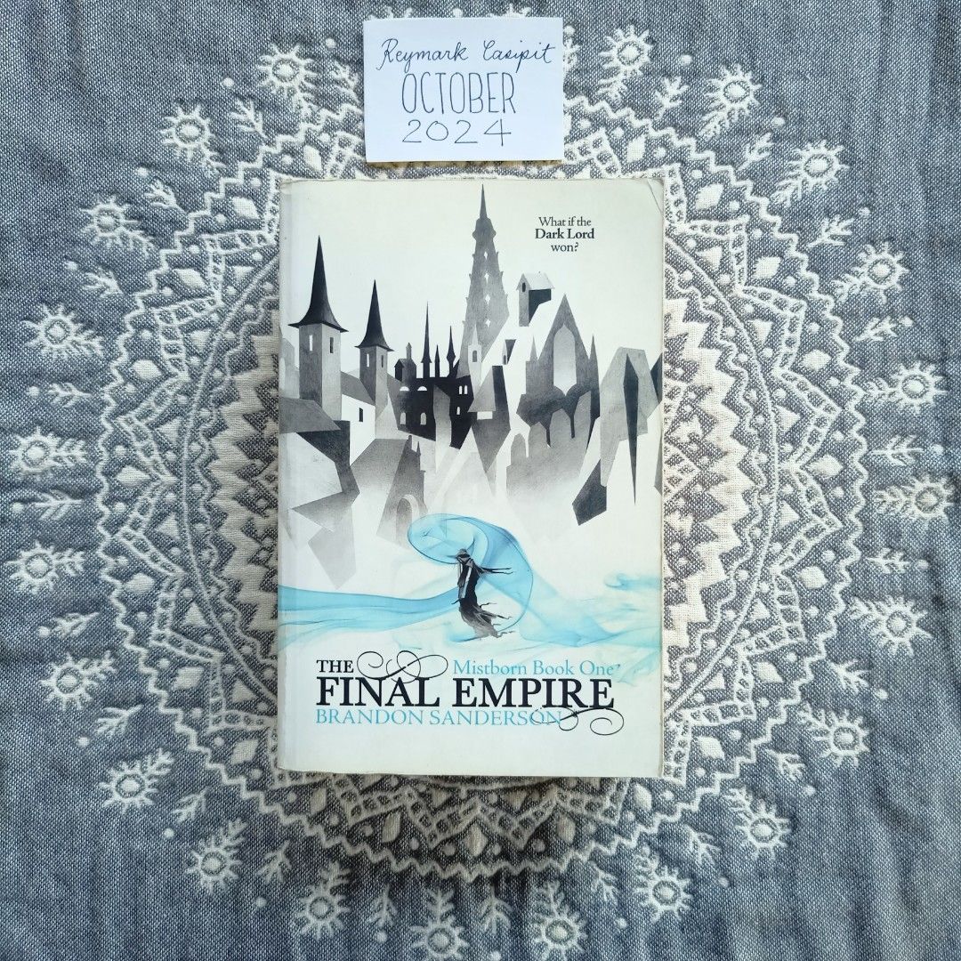 Mistborn Trilogy + Alloy of Law - Brandon Sanderson Cosmere UK ...