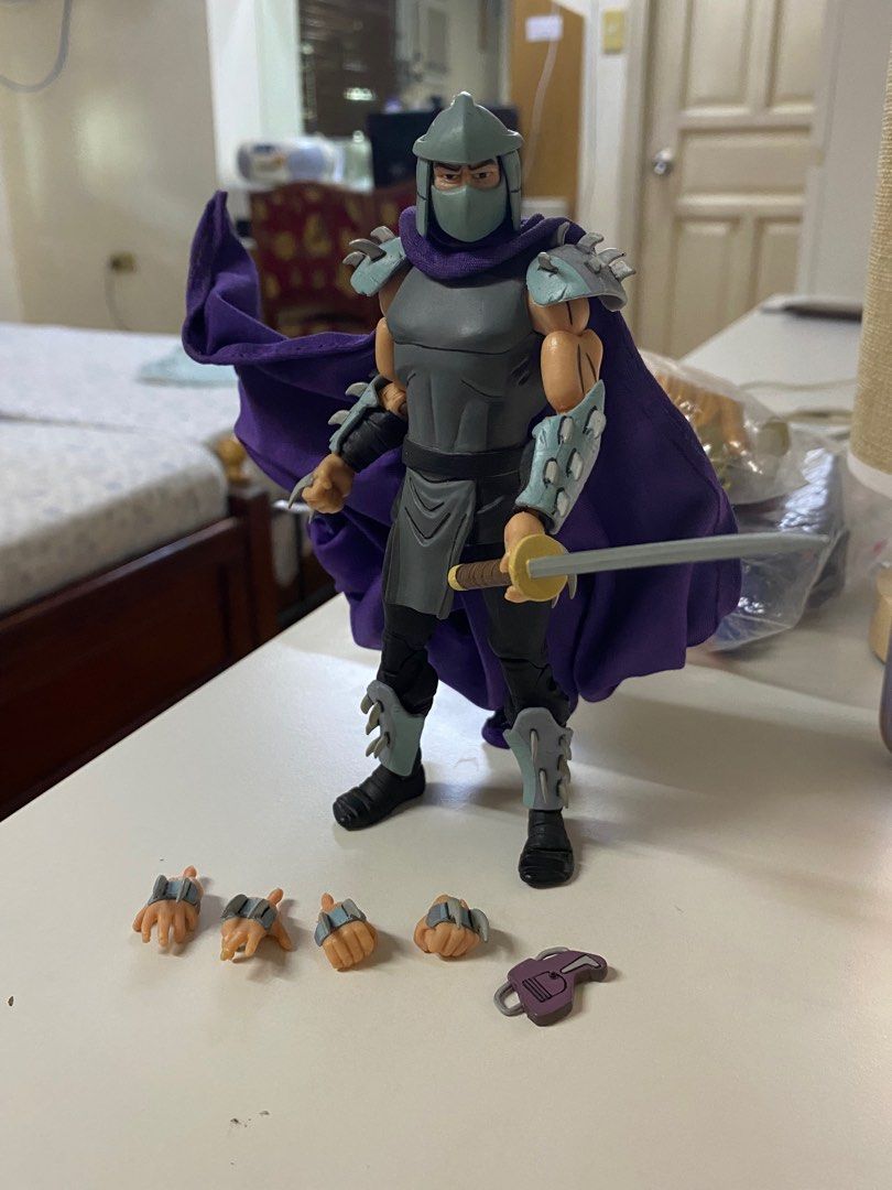 NECA Teenage Mutant Ninja Turtles TMNT The Shredder Oroku Saki w ...