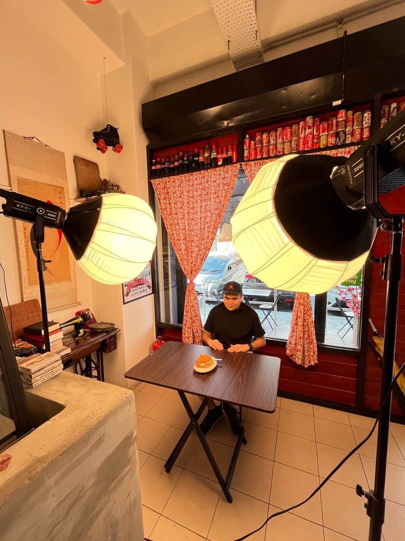 New Proocam 500W Studio Lights 2 Sets Lantern Softbox Stands Live Photo ...