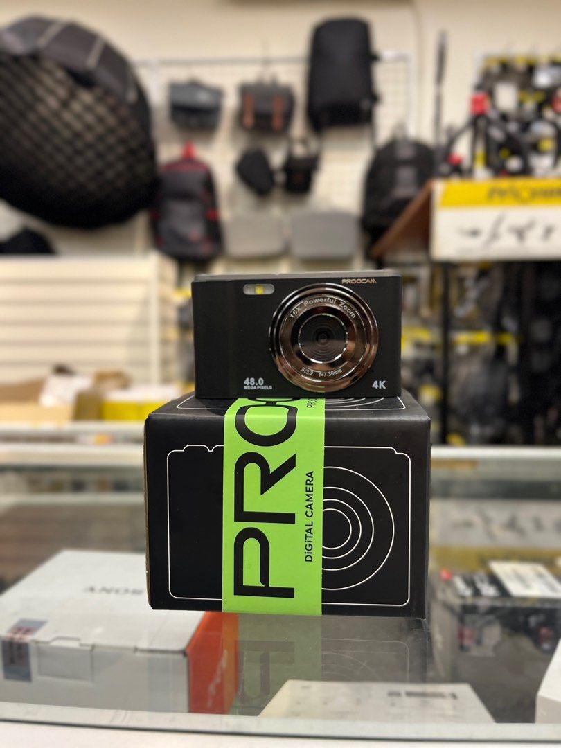 New Proocam DC-402 Digital Camera Ready Stock CCD Classic Vintage Klang Shop Walkin, Photography ...