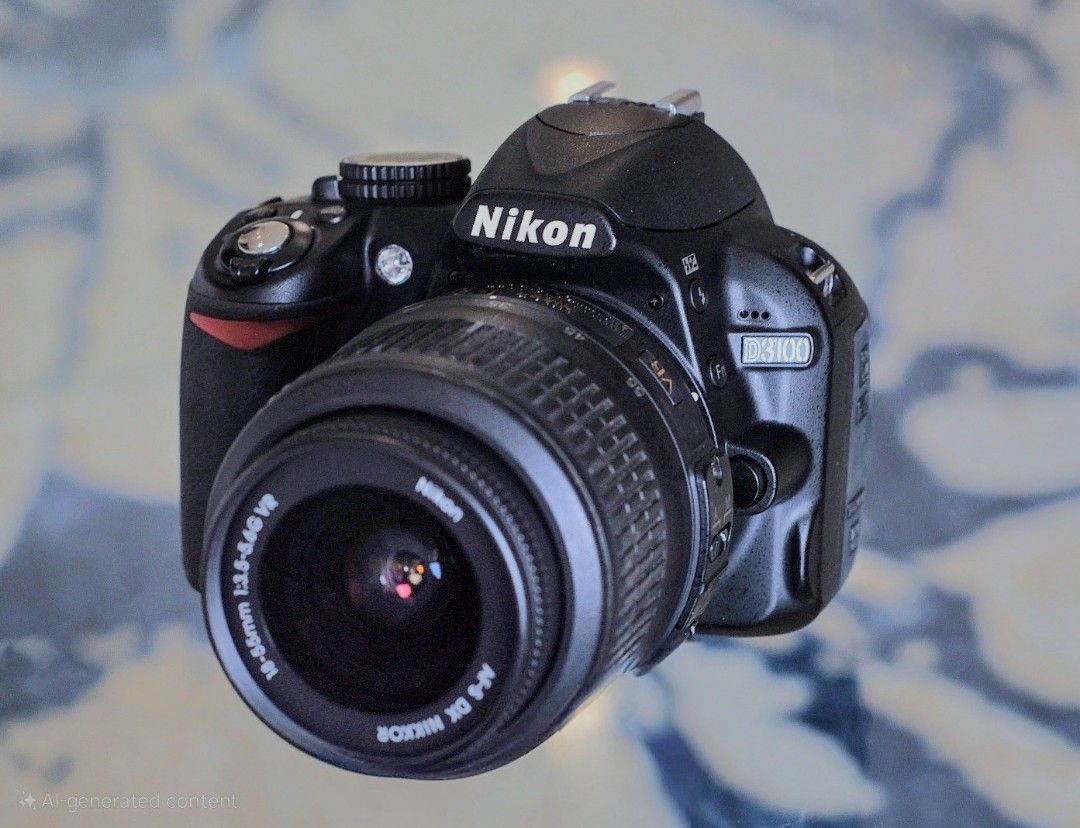 Nikon D3100 Very Low Usage, Photography, Cameras on Carousell