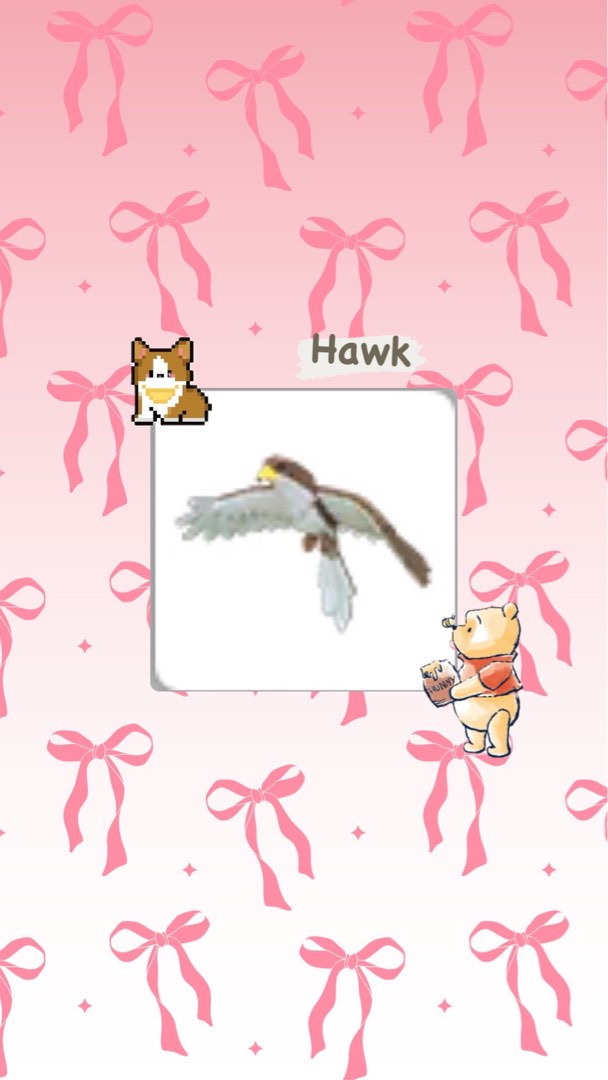 Normal Hawk Adopt Me, Video Gaming, Video Games, Others on Carousell
