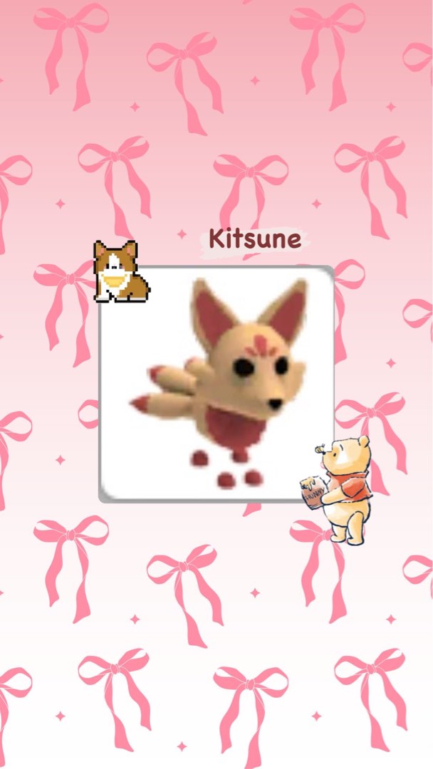 Normal Kitsune Adopt Me, Video Gaming, Video Games, Others on Carousell