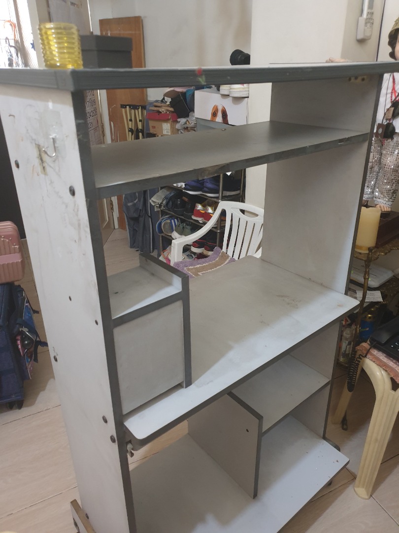 Old computer table, Furniture & Home Living, Office Furniture ...