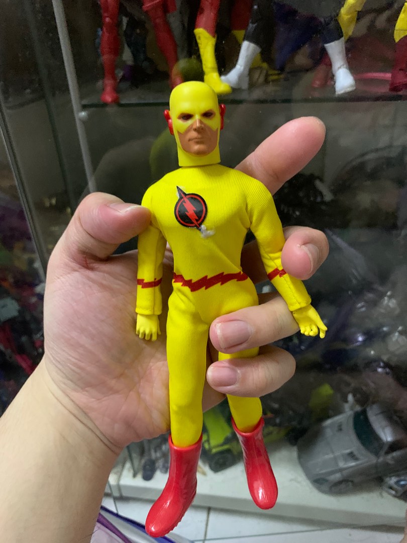 Original mego flashpoint reverse flash dc dc comics 7-8inch use jnt ...
