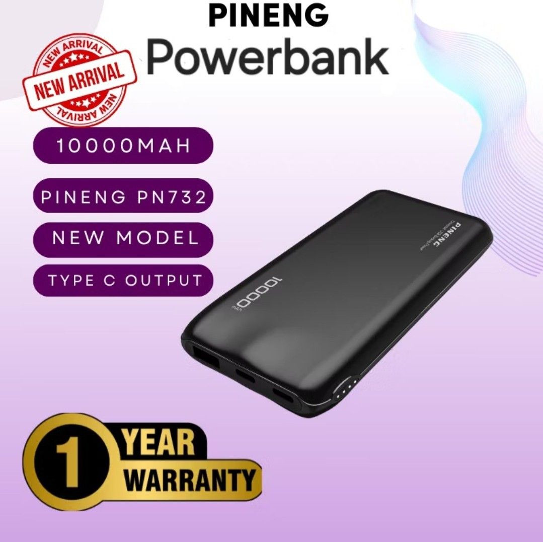 Original New Pineng PN-733/PN-732 Fast Charger High Speed Powerbank ...