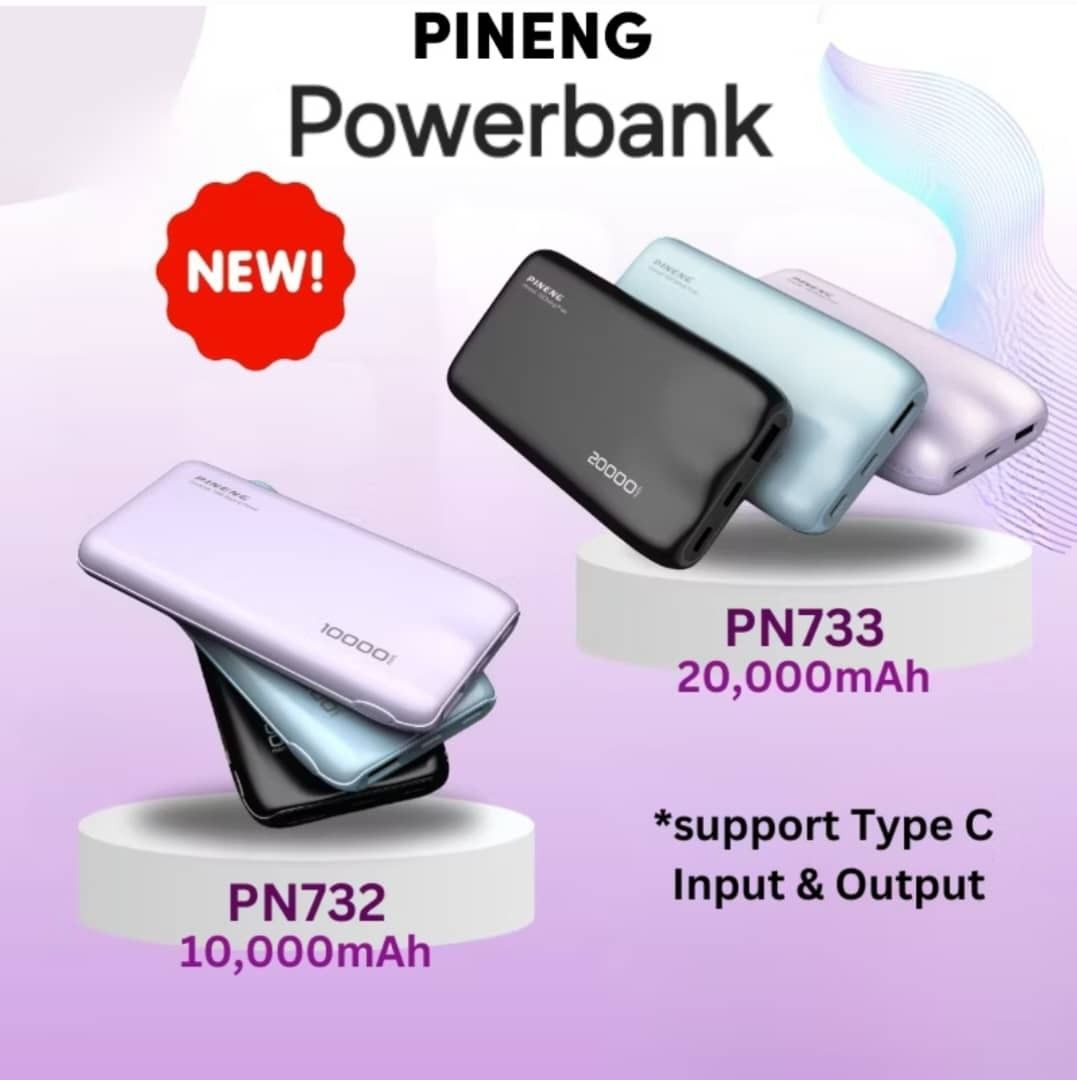 Original New Pineng PN-733/PN-732 Fast Charger High Speed Powerbank ...