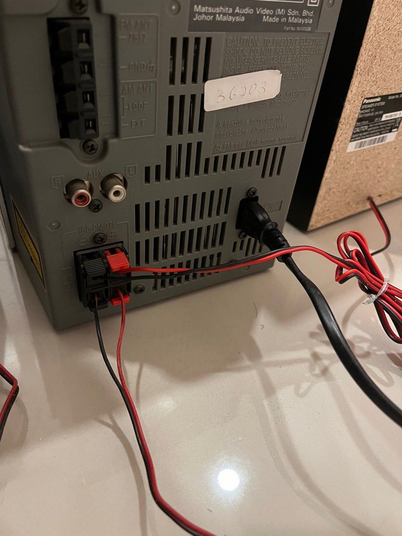 Panasonic Retro Old CD Stereo System SA-PM07, Audio, Soundbars ...