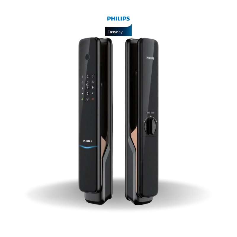 Philips Digital Lock Easy Key 9300 Series - Copper, Furniture & Home ...