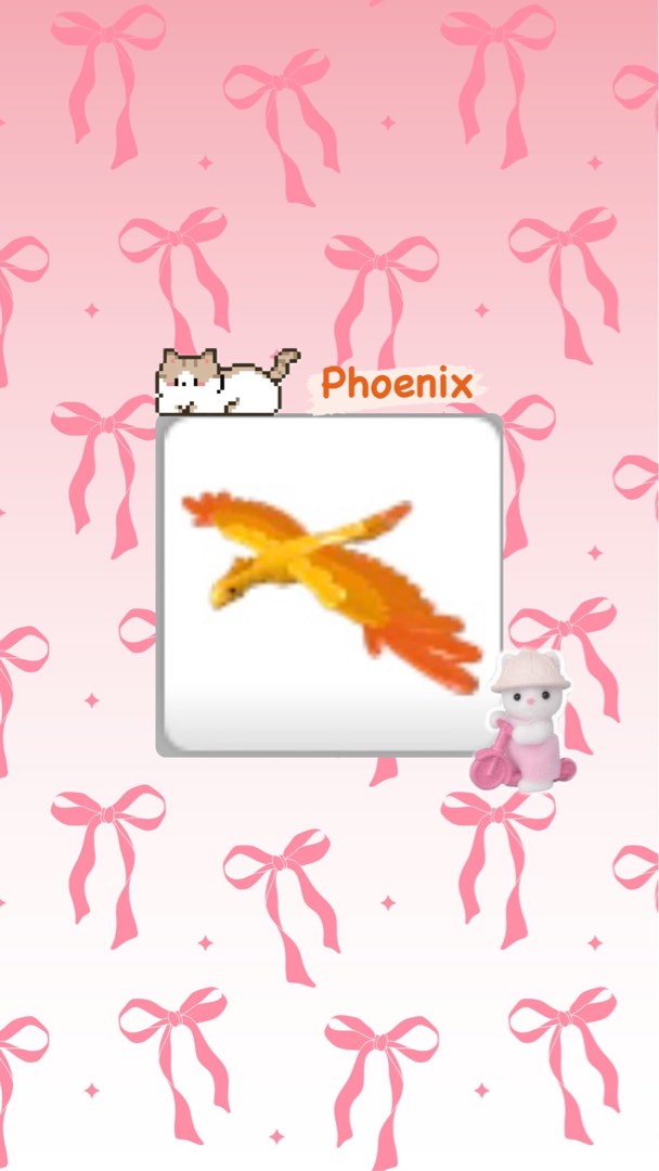 Phoenix Adopt Me, Video Gaming, Video Games, Others on Carousell