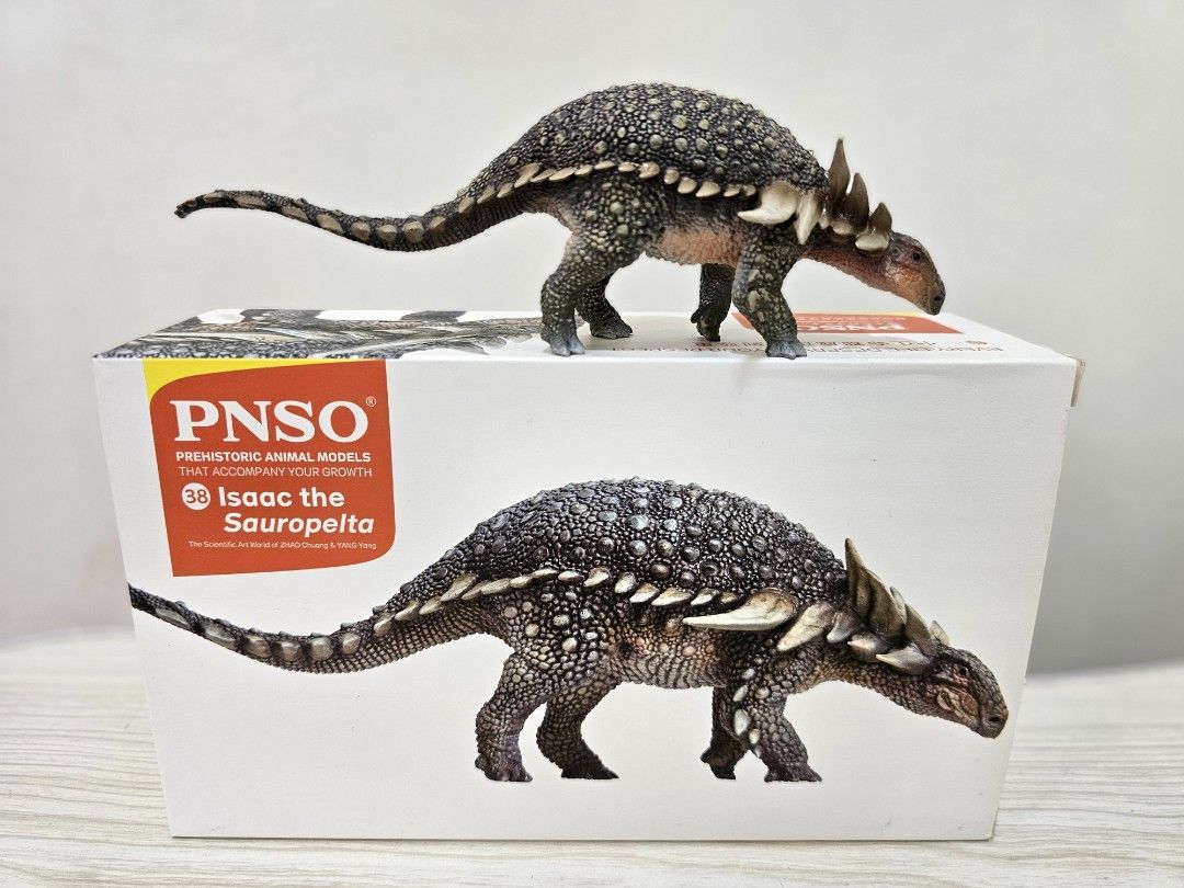 PNSO 1/35 DINOSAUR ISAAC THE SAUROPELTA, Hobbies & Toys, Toys & Games ...