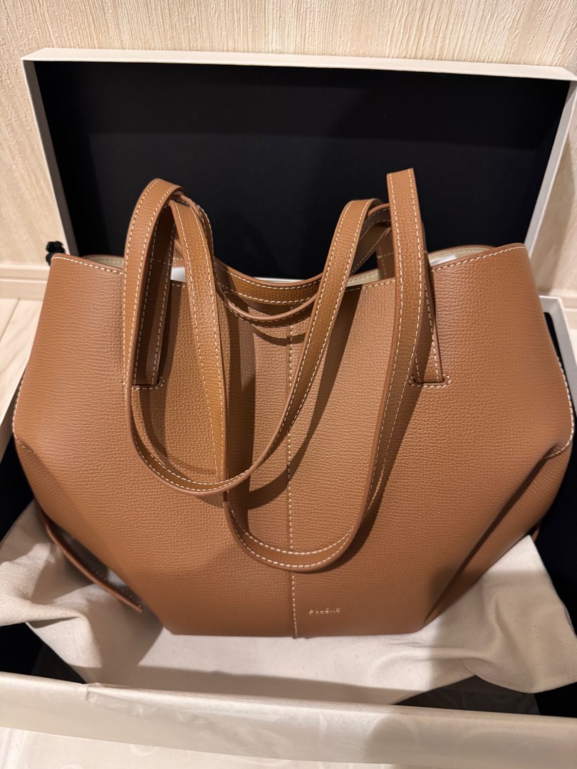 Polene Cyme Mini in Camel, Luxury, Bags & Wallets on Carousell