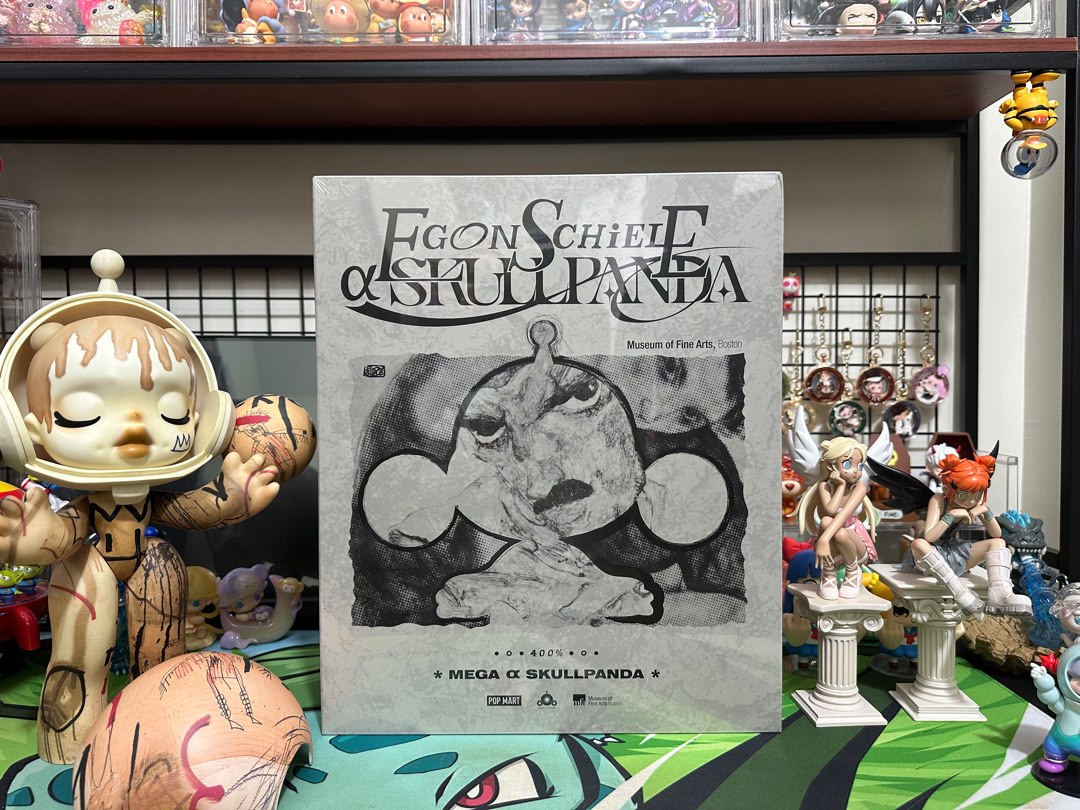Pop Mart Mega 400% Skullpanda Egon Schiele, Hobbies & Toys, Toys ...