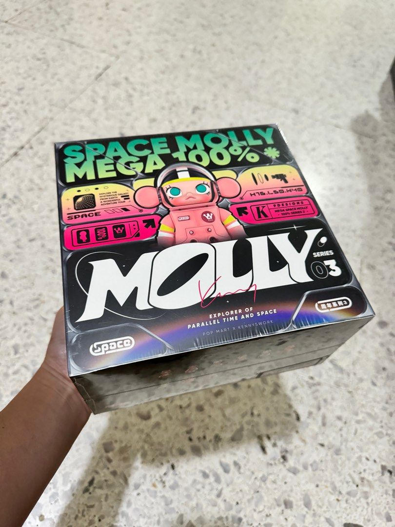 Pop Mart Space Molly Mega 100% Series 3 Sealed Box Set Popmart, Hobbies & Toys, Toys & Games on ...