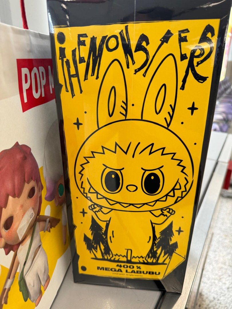 POPMART MEGA LABUBU 400% SKETCH, Hobbies & Toys, Toys & Games on Carousell