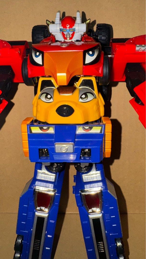 Power Rangers RPM High Octane Megazord/ Super Sentai Go-Onger Dx Engine ...