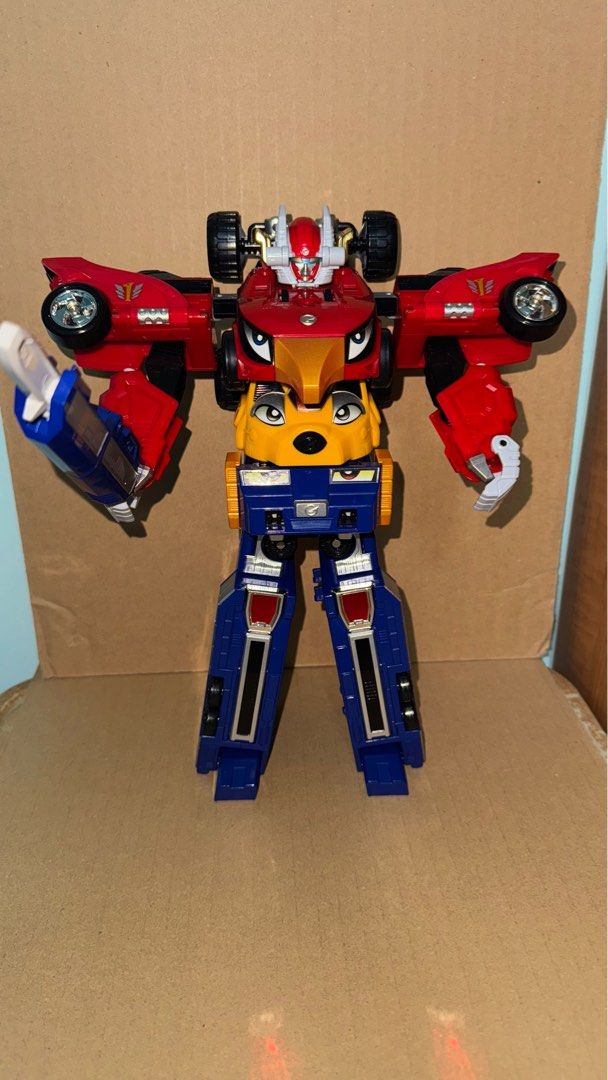 Power Rangers RPM High Octane Megazord/ Super Sentai Go-Onger Dx Engine ...