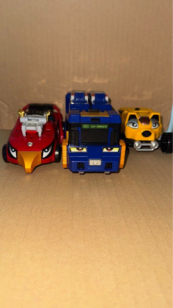 Power Rangers RPM High Octane Megazord/ Super Sentai Go-Onger Dx Engine ...