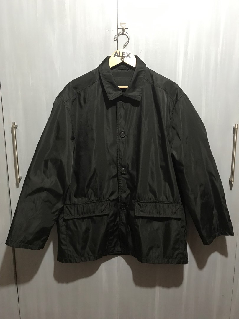 PRADA mac jacket, Men's Fashion, Coats, Jackets and Outerwear on Carousell