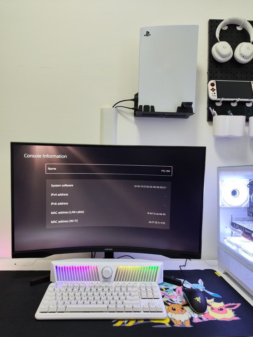 PS5 Fat MYSET Digital Version Fullset Box with 1 Original Controller, Video Gaming, Video Game ...