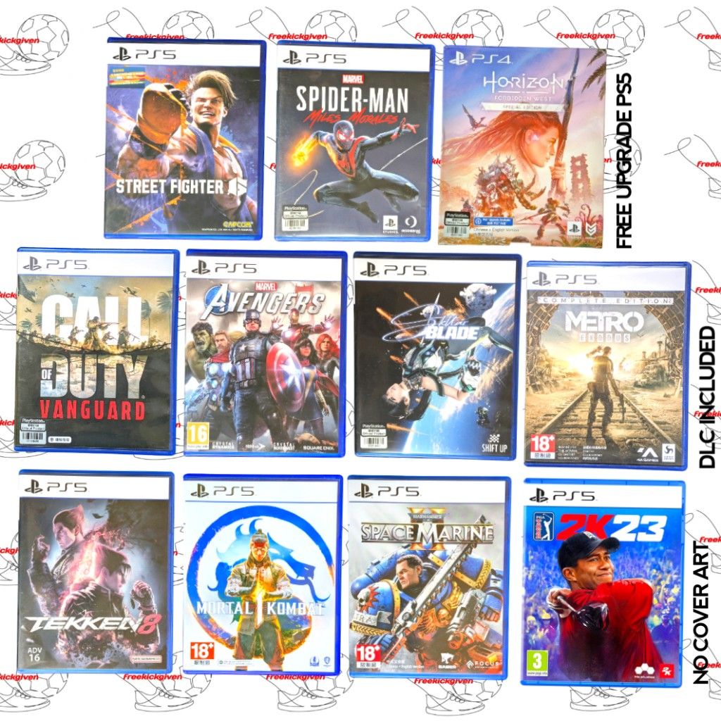 PS5 PHYSICAL DISC GAMES USED Price as Low as RM72.90, Video Gaming ...