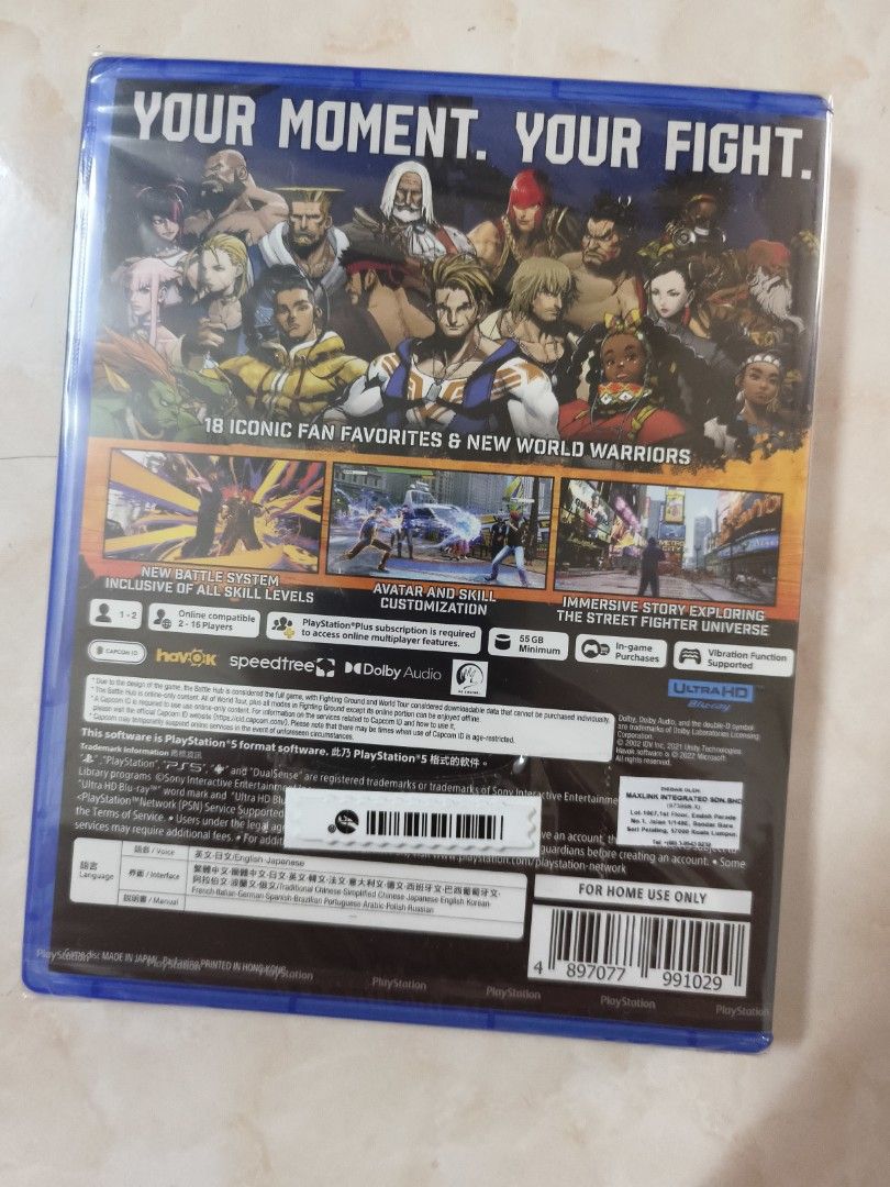 PS5 Street Fighter 6, Video Gaming, Video Games, PlayStation on Carousell