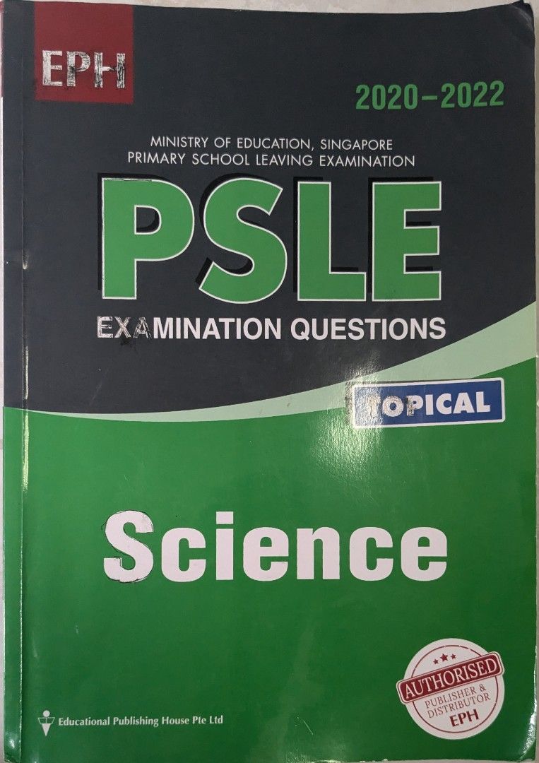 PSLE Science topical examination questions, Hobbies & Toys, Books ...