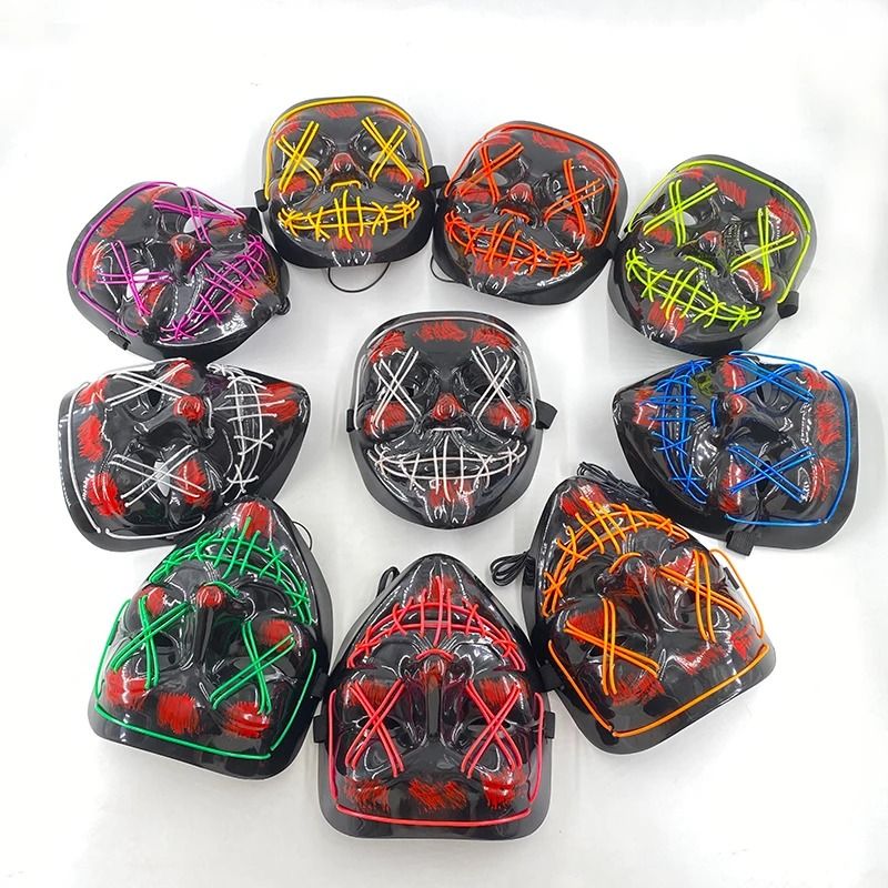 Purge Led Mask Halloween Carnival Christmas Masquerade Party Night Club ...