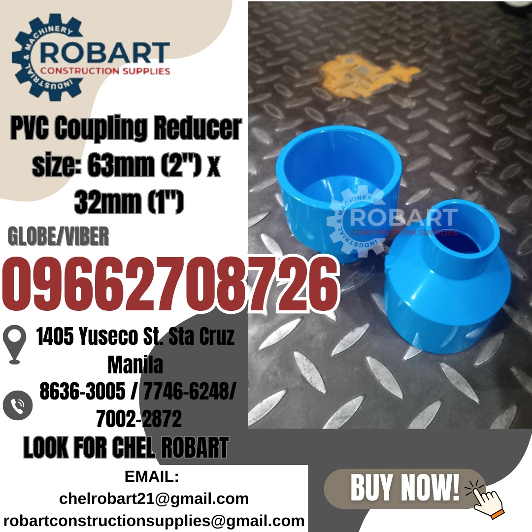 Pvc Coupling Reducer Commercial And Industrial Construction Tools