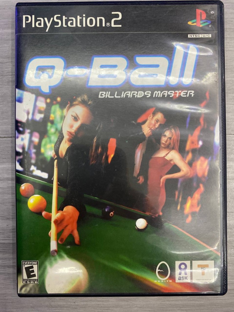 Q-Ball Billiards Master (Sony PlayStation 2, 2002), Video Gaming, Video ...