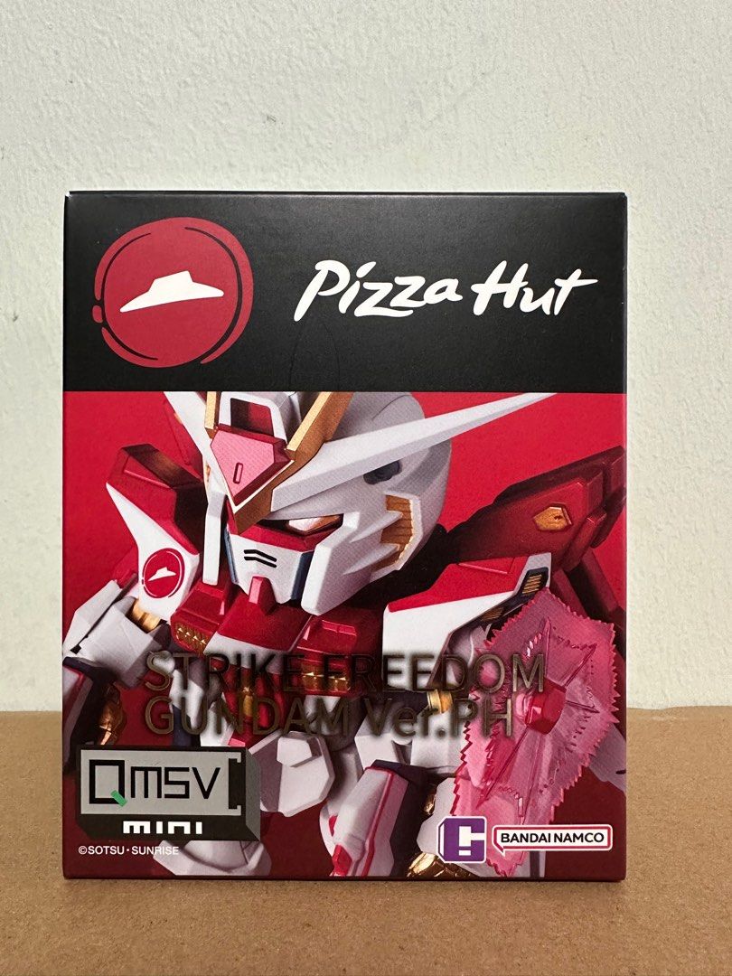 QMSV Mini Strike Freedom Gundam Ver. Pizza Hut Limited Edition, Hobbies ...