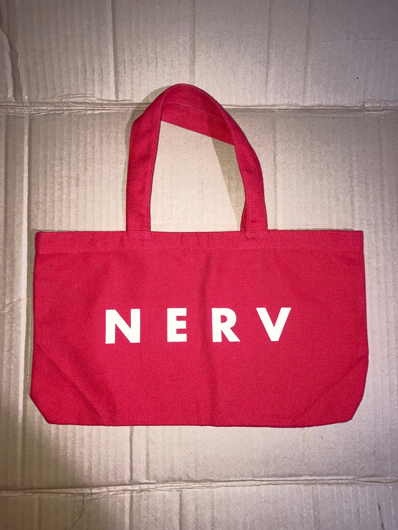 Radio EVA NERV Evangelion Lunch Bag, Women's Fashion, Bags & Wallets ...