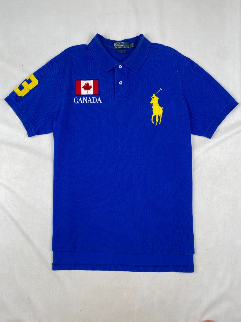 Ralph Lauren Canada Polo Shirt, Men's Fashion, Tops & Sets, Tshirts ...
