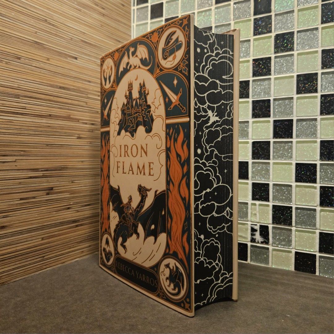 [RARE/EXCLUSIVE] Fourth Wing + Iron Flame - Rebecca Yarros Special ...