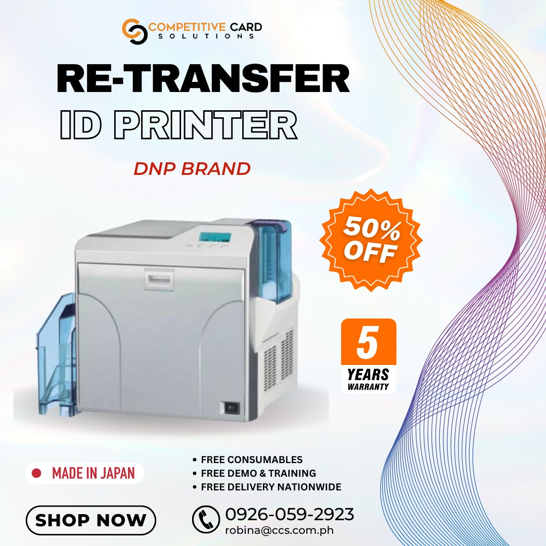 RETRANSFER ID CARD PRINTER, Computers & Tech, Printers, Scanners ...