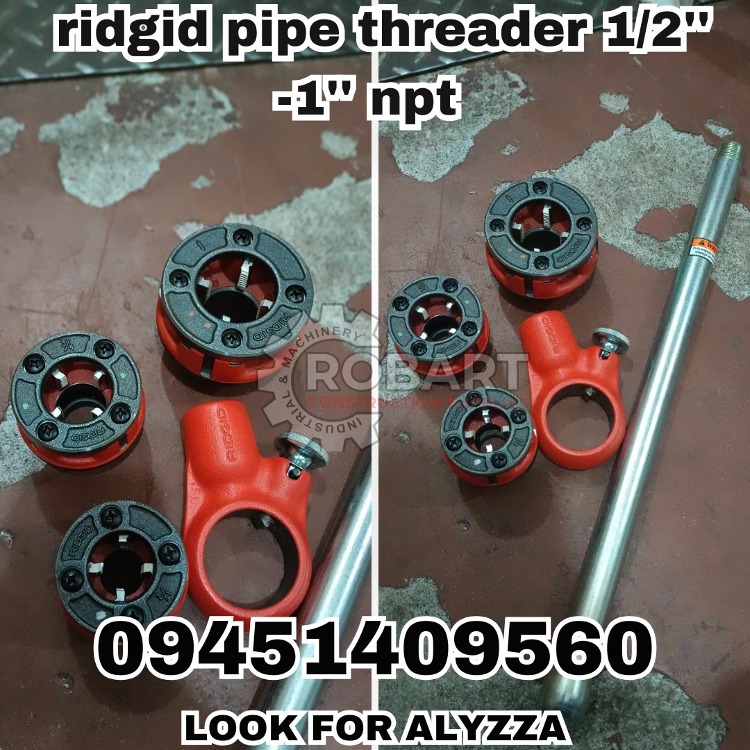 RG36345 ridgid pipe threader, Commercial & Industrial, Construction ...