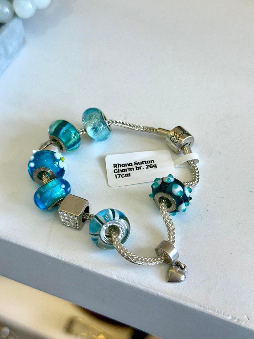 Rhona Sutton Charm Bracelet, Women's Fashion, Jewelry & Organizers ...