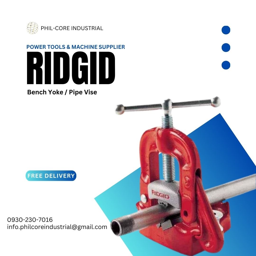 Ridgid Bench Yoke / Pipe Vise, Commercial & Industrial, Construction ...