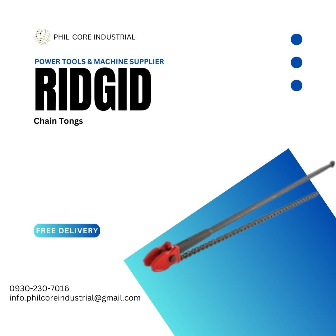 Ridgid Chain Tongs, Commercial & Industrial, Construction Tools ...