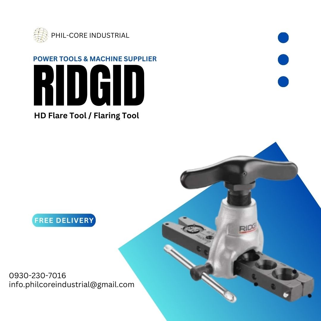 Ridgid HD Flare Tool / Flaring Tool, Commercial & Industrial ...