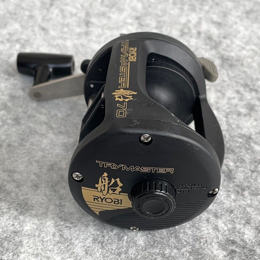 Ryobi TryMaster 70 Fishing Reel Made in Japan Mesin Pancing, Sports ...