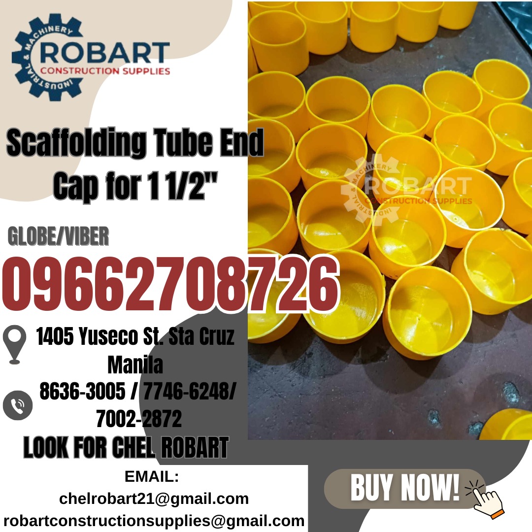 SCAFFOLDING TUBE END CAP, Commercial & Industrial, Construction Tools ...