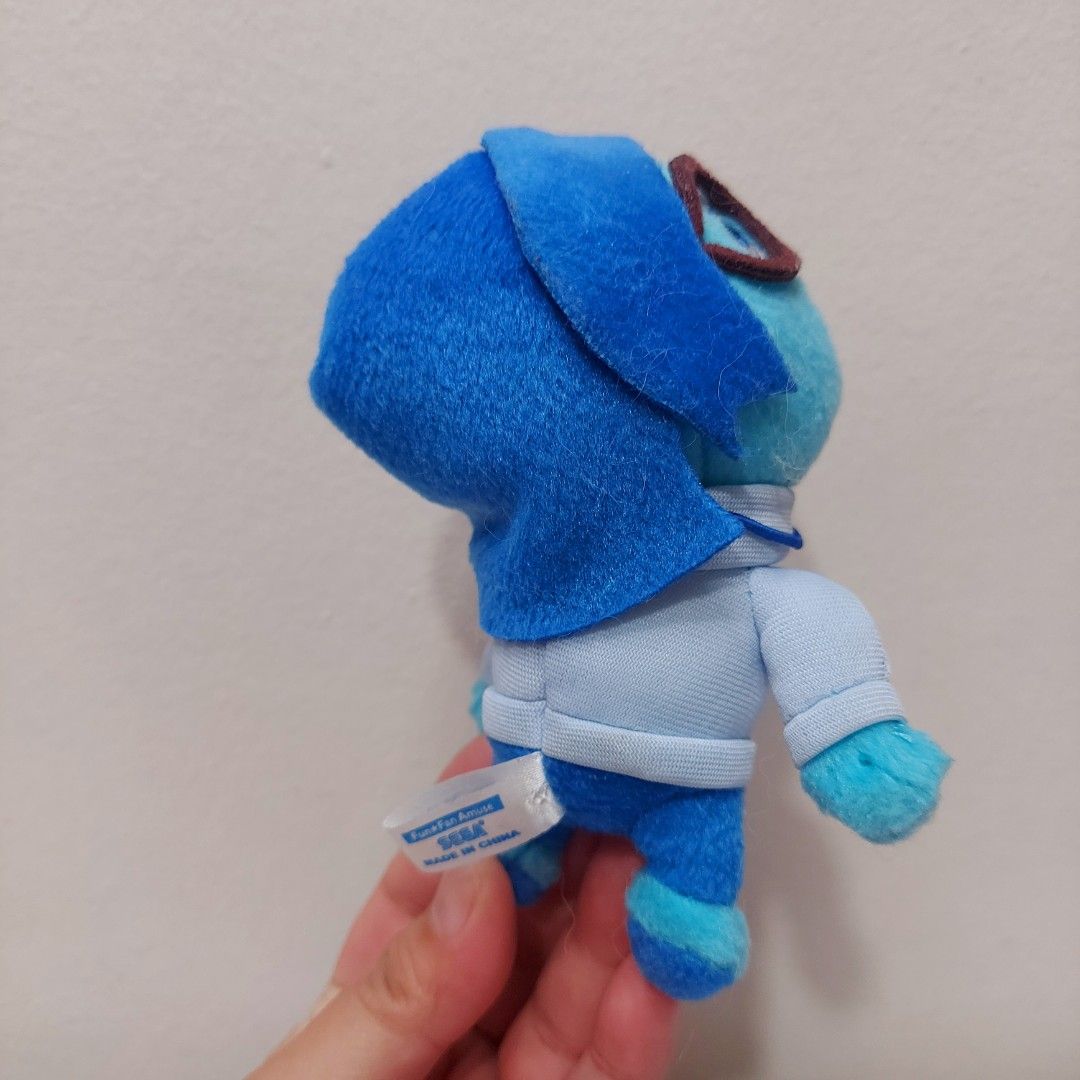 Sega Disney Sadness from Inside Out 13cm Mini Plush Toy - Perfect for ...